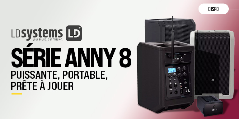 LD SYSTEMS Série Anny 8 : Push - Star's Music