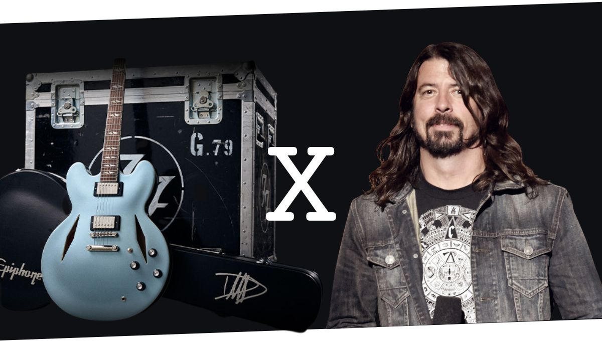 Epiphone Dave Grohl DG-335, une guitare signée DAVE GROHL & Epiphone en ...