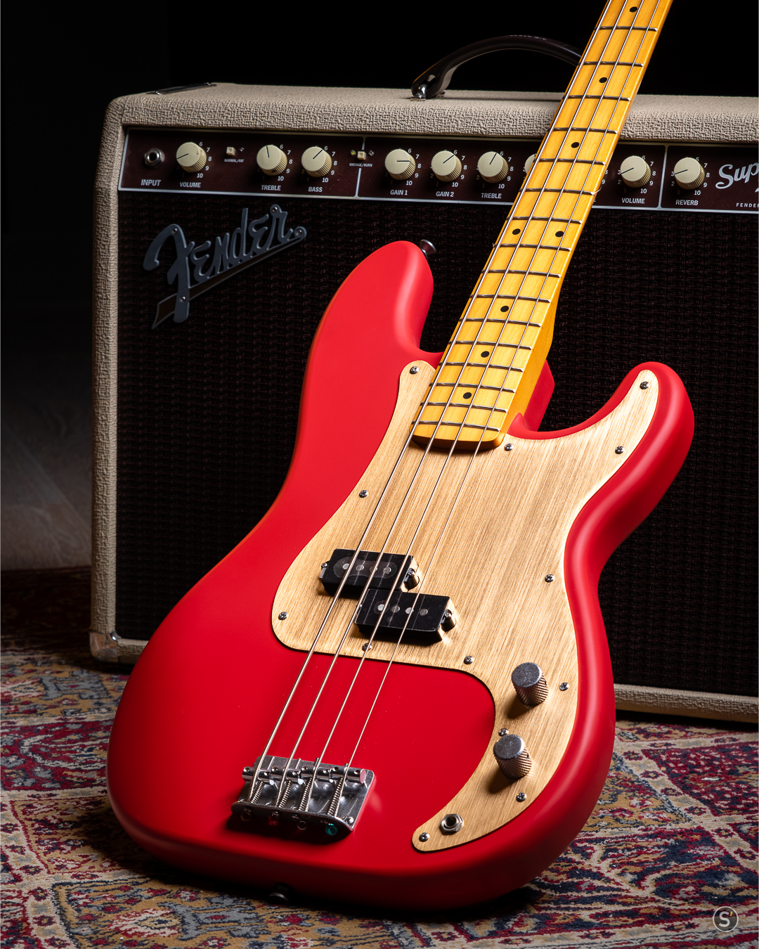 Série Squier 40th Anniversary gold £Edition