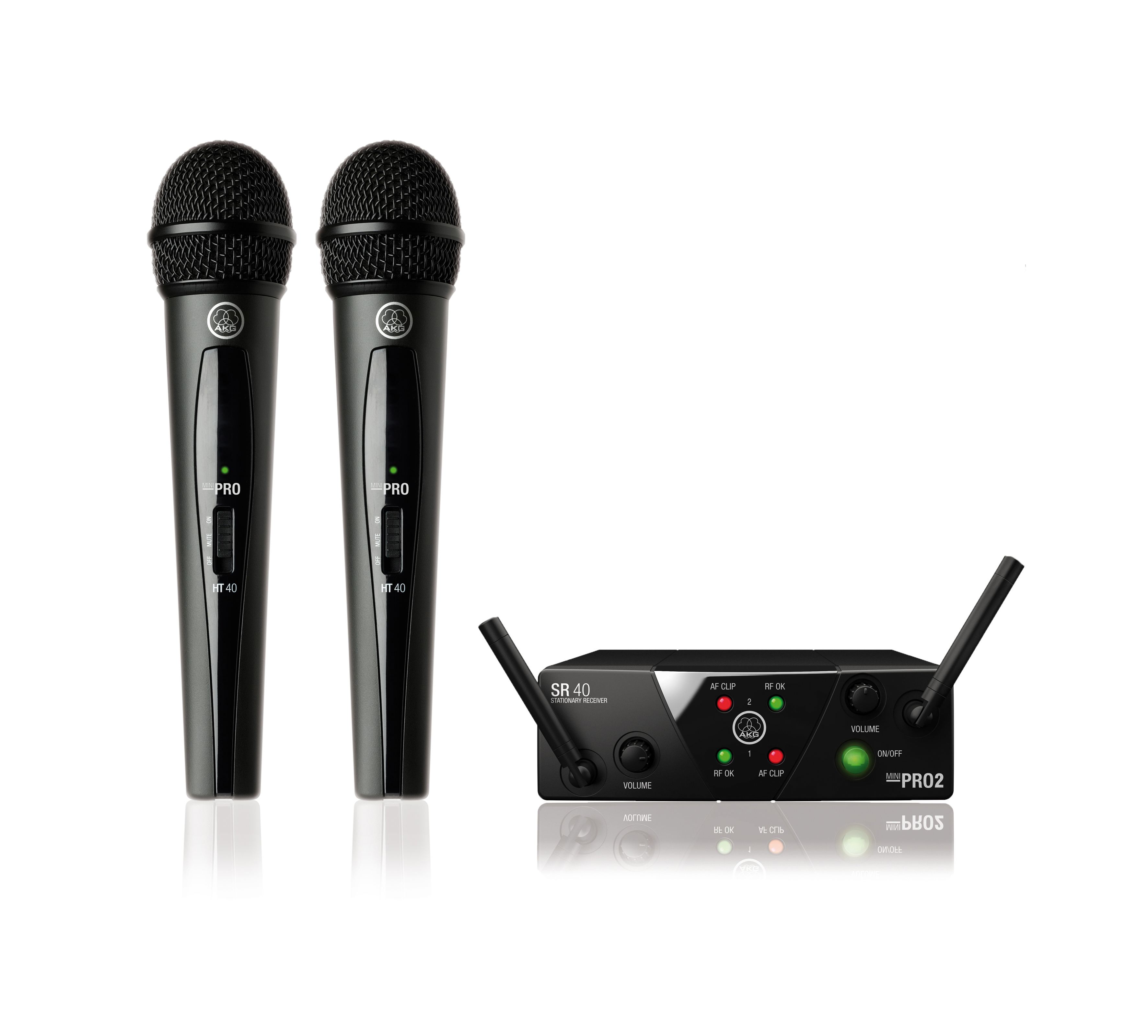Micro hf main Akg WMS40 Mini2 Dual Vocal Set