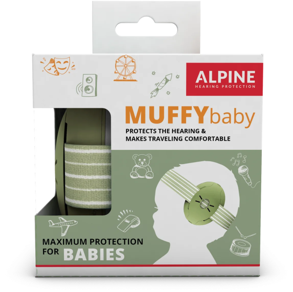 Alpine Green Muffy Baby Ear protection