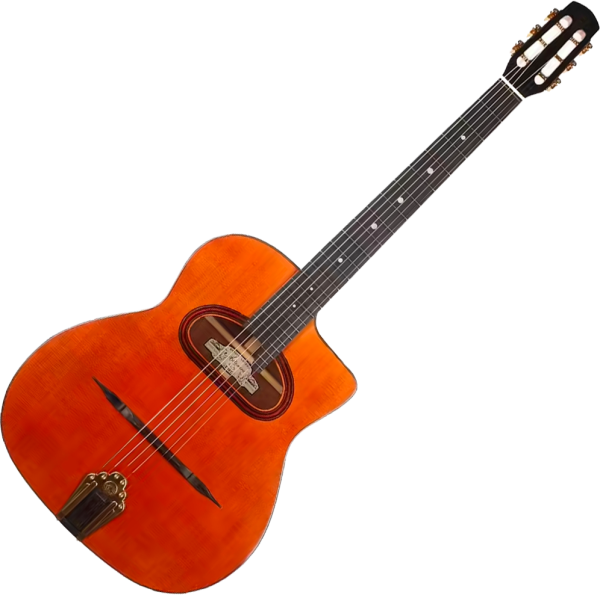 Altamira Gypsy Jazz M10 D Hole - natural Guitare manouche