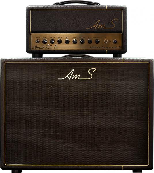 Ams amplifiers Little Legend 20 + 1x12 Cab V30-OB - Black Electric ...