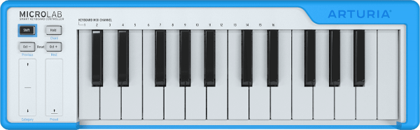 Arturia Microlab Bleu Controller-keyboard