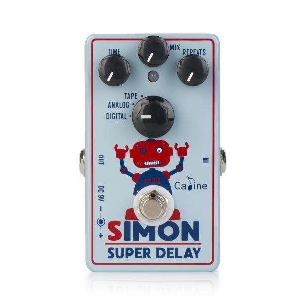 Caline Simon Super Delay Reverb, delay & echo effect pedal