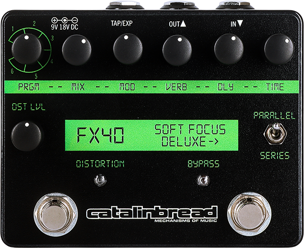Catalinbread Soft Focus Deluxe Reverb Reverb, delay & echo effect pedal