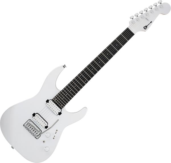 Charvel Pro-Mod Plus DK24-7 HH 2PT EB 7-String - celestial silk Guitare ...