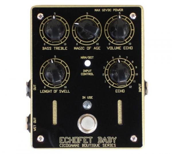 Cicognani engineering Boutique Echofet Baby Reverb, delay & echo effect ...