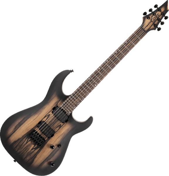 Cort KX500 Pale Moon - natural black burst matte Guitare électrique métal