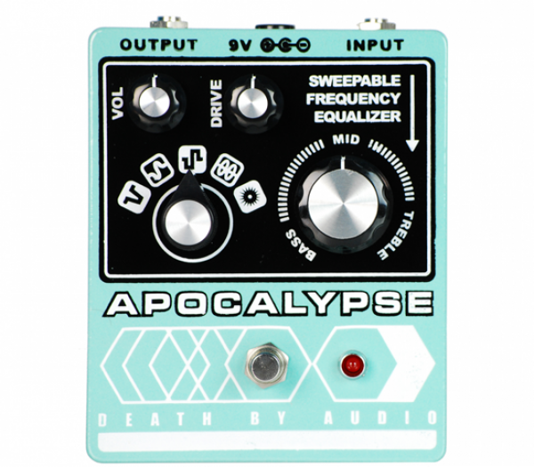 Death by audio Apocalypse Fuzz Overdrive/distortion/fuzz effektpedal