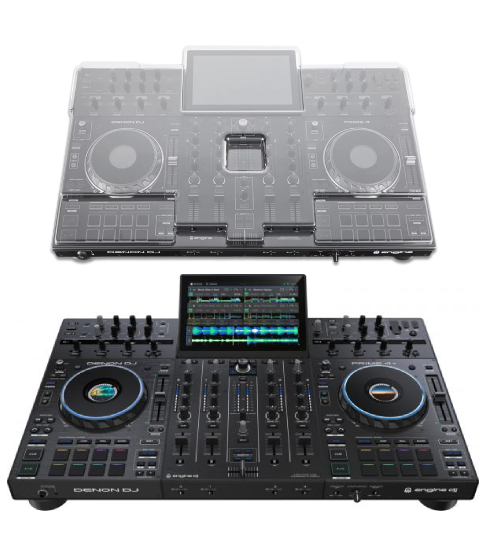 Denon dj PRIME 4 + (+Decksaver) Case/flight/decksaver