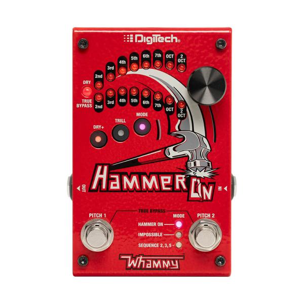Digitech Hammer On Pedal de armonización