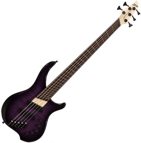 Dingwall Afterburner I 2-Pickups 5-String (WEN) +Bag - purple ...