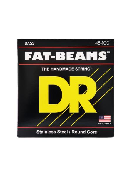 Dr FAT-BEAMS Stainless Steel 45-100 - jeu de 4 cordes Cordes basse ...