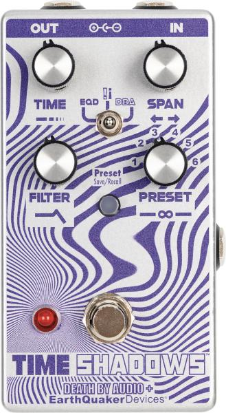 Earthquaker devices Time Shadows V2 Reverb, delay & echo effect pedal