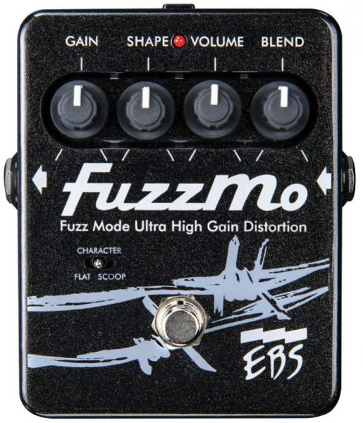 Ebs FuzzMo Overdrive, distortion, fuzz effect pedal for bass