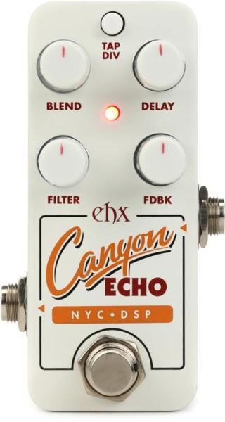 Electro harmonix PICO CANYON ECHO Reverb, delay & echo effect pedal