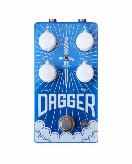 Electronic audio experiments DAGGER Pedal overdrive / distorsión / fuzz