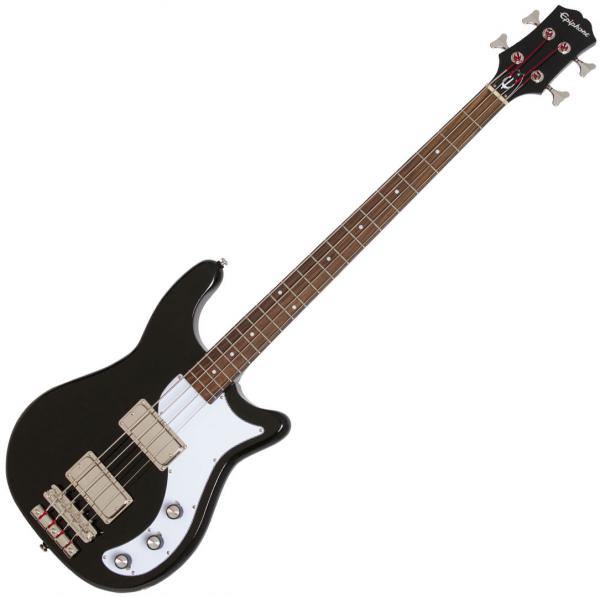 Epiphone Embassy Pro Bass - ebony Basse électrique solid body