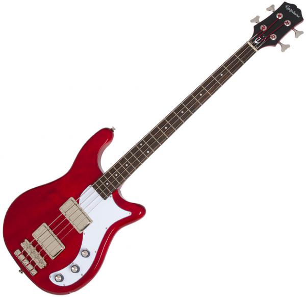 Epiphone Embassy Pro Bass - dark cherry Solid body electric bass