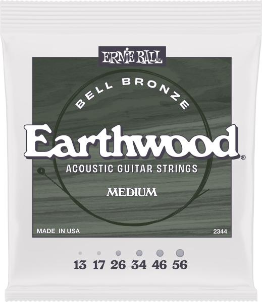 Ernie ball Earthwood bell bronze medium 13-56 - jeu de 6 cordes Cordes ...