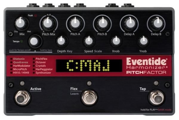 Eventide PitchFactor Pedal de armonización