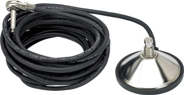 Fender 1-Button Vintage-Style Footswitch 1/4inc. Jack Amp footswitch