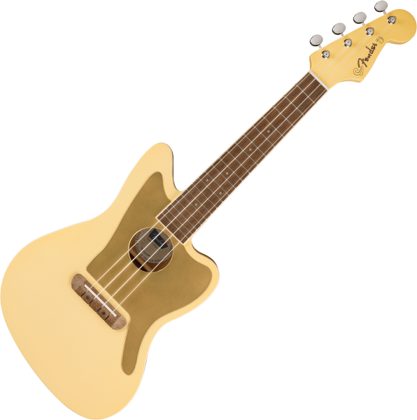 Fender FSR Fullerton Jazzmaster Uke Ltd - vintage white Ukulele