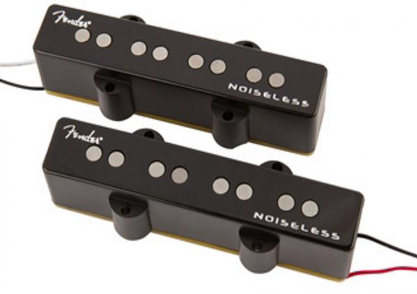 Fender Gen 4 Noiseless Jazz Bass Pickups 2-Set Micro basse electrique