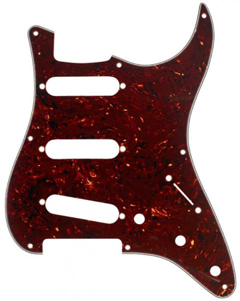 Fender Pickguard Stratocaster SSS '50s Vintage 8-Hole - Tortoise Shell ...