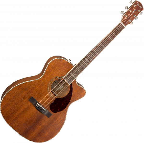 Fender Paramount PM-3 Triple-0 (OV) + case - natural Folk guitar