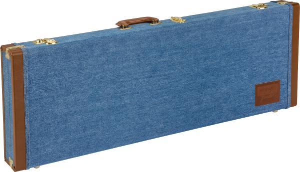 Fender x Wrangler Denim Strat/Tele Electric Guitar Case - Indigo ...