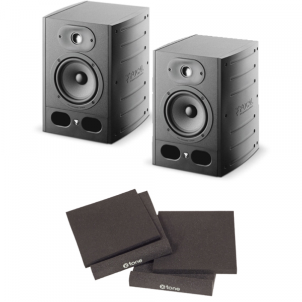 Focal Alpha 50 (la paire) + pads Pack home studio
