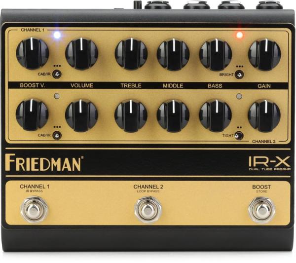 Friedman amplification IR-X Preamp Electric guitar preamp in rack