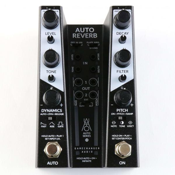 Game changer AUTO Reverb Reverb, delay & echo effect pedal