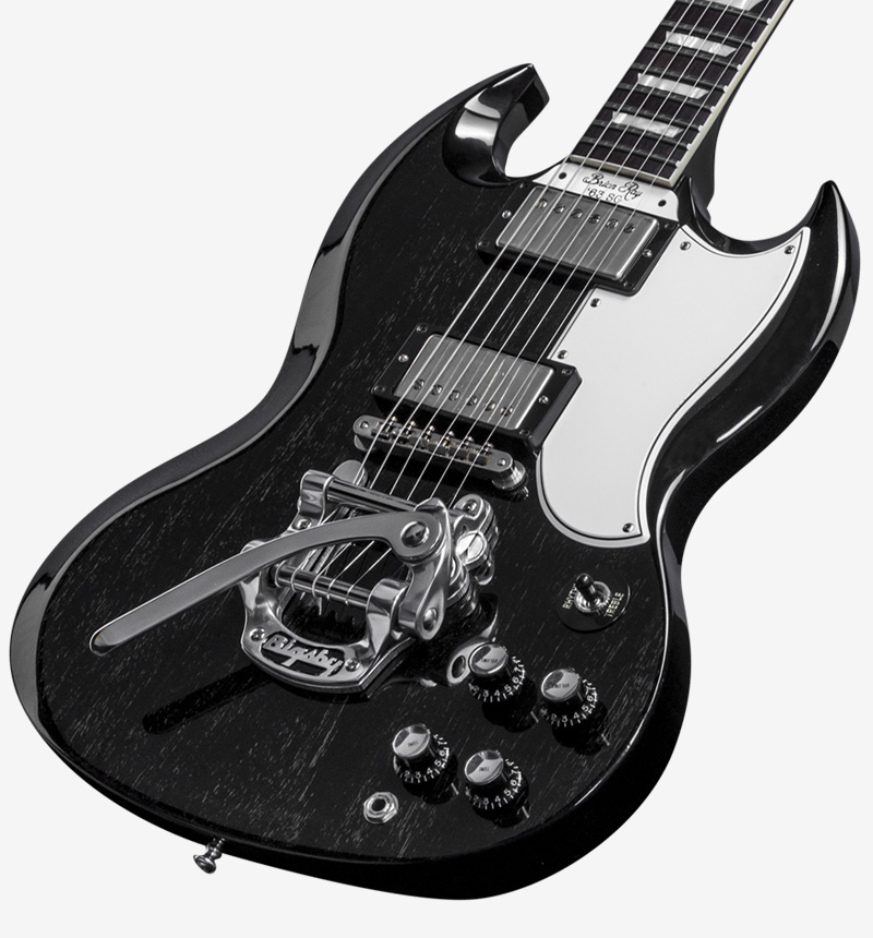 Guitare électrique solid body Gibson Custom Shop Brian Ray SG Standard ... Guitare électrique solid body Gibson Custom Shop Brian Ray SG Standard ...