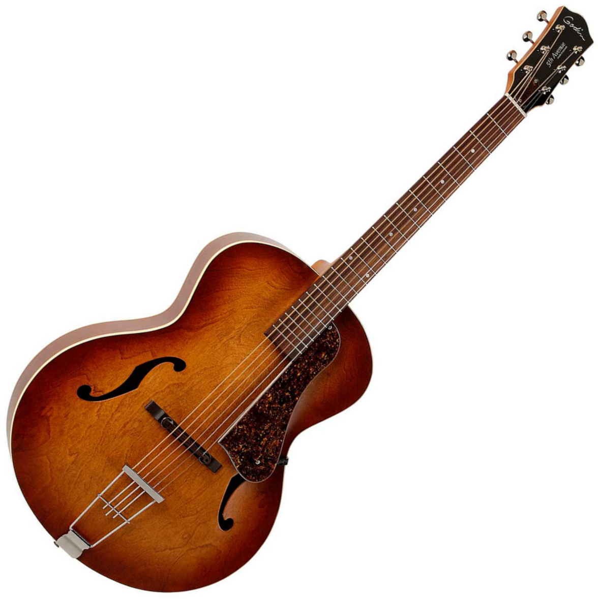 Guitare jazz traditionnelle Godin 5th Avenue - cognac burst