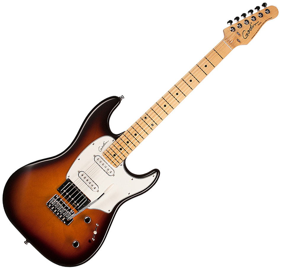 Guitare électrique solid body Godin Double-Cutaway Session (MN ... Guitare électrique solid body Godin Double-Cutaway Session (MN ...