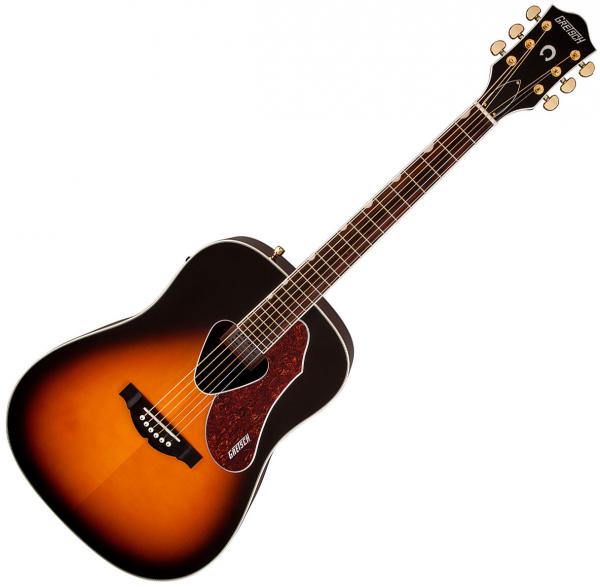 Gretsch G5024E Rancher - sunburst Guitare folk