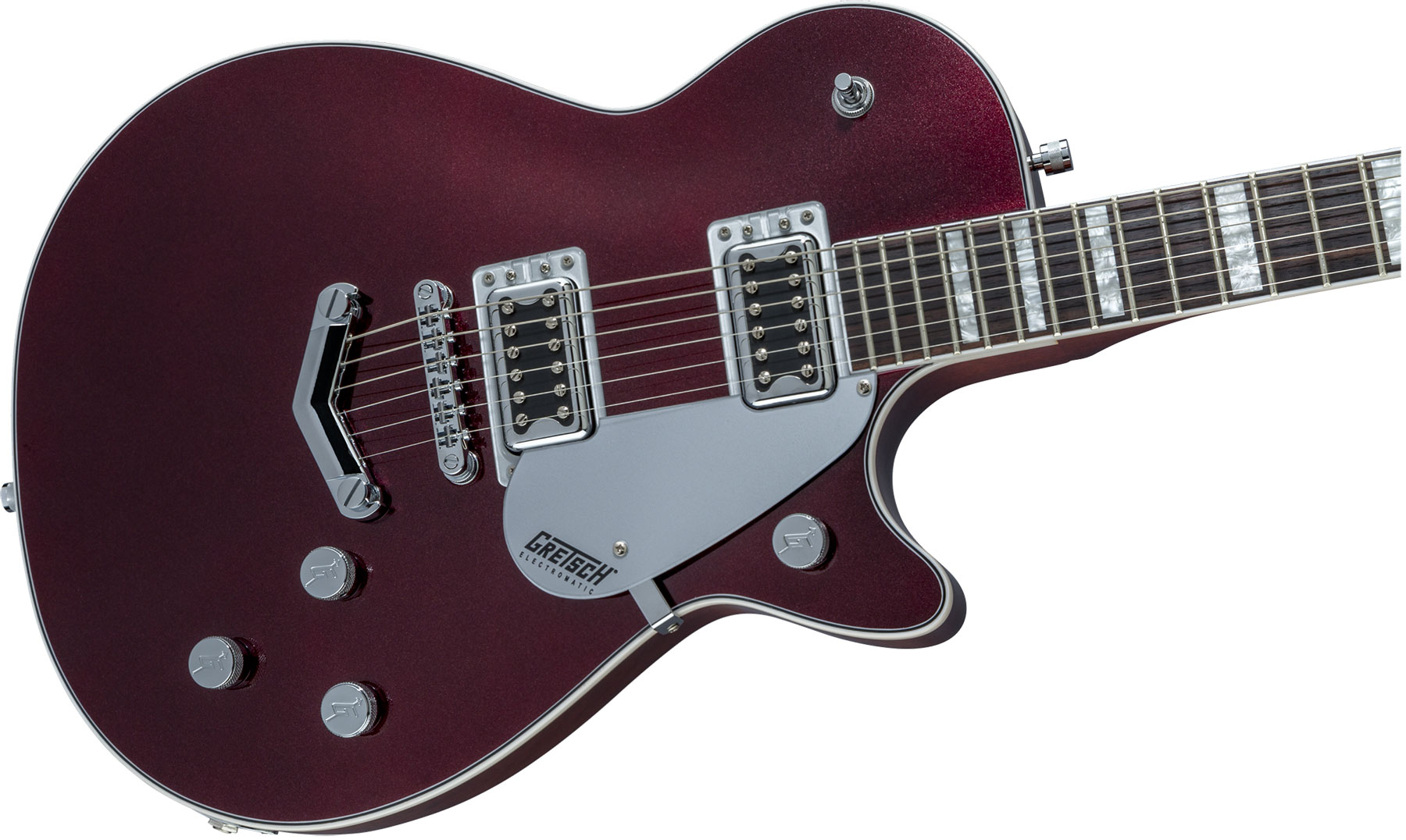 Gretsch G5220 Electromatic Jet BT V-Stoptail - dark cherry metallic Guitare électrique single cut