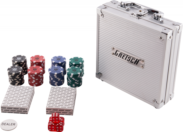 Gretsch High Roller Poker Set Card game