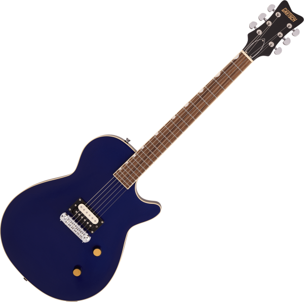 Gretsch Streamliner Jet 1 Pickup (Zebra) - midnight blue Single cut ...