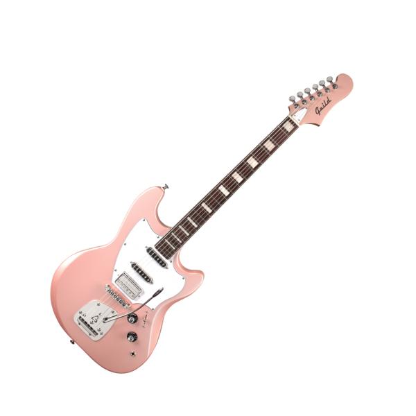 Guild Surfliner Deluxe - rose quartz metallic Retro rock electric guitar