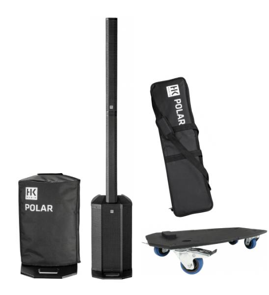 Hk audio POLAR 12 + Wboard+ Housses Complete pa system