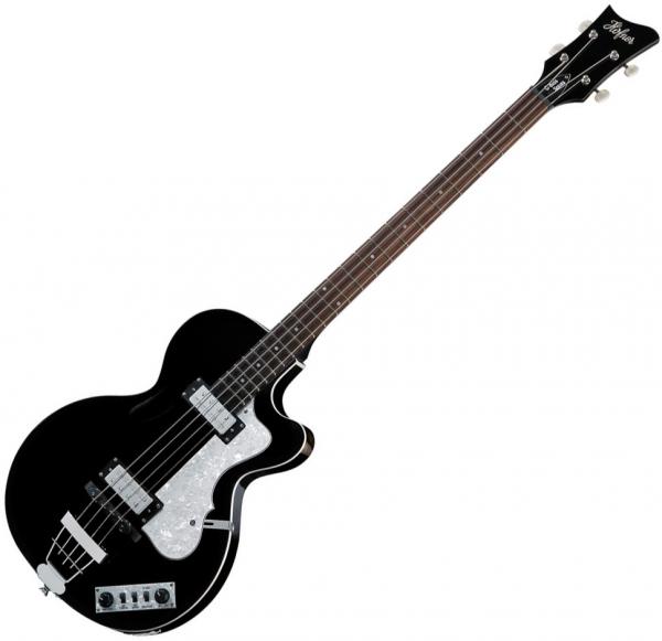 Hofner Club Bass Ignition - black Semi & hollow-body electric bass