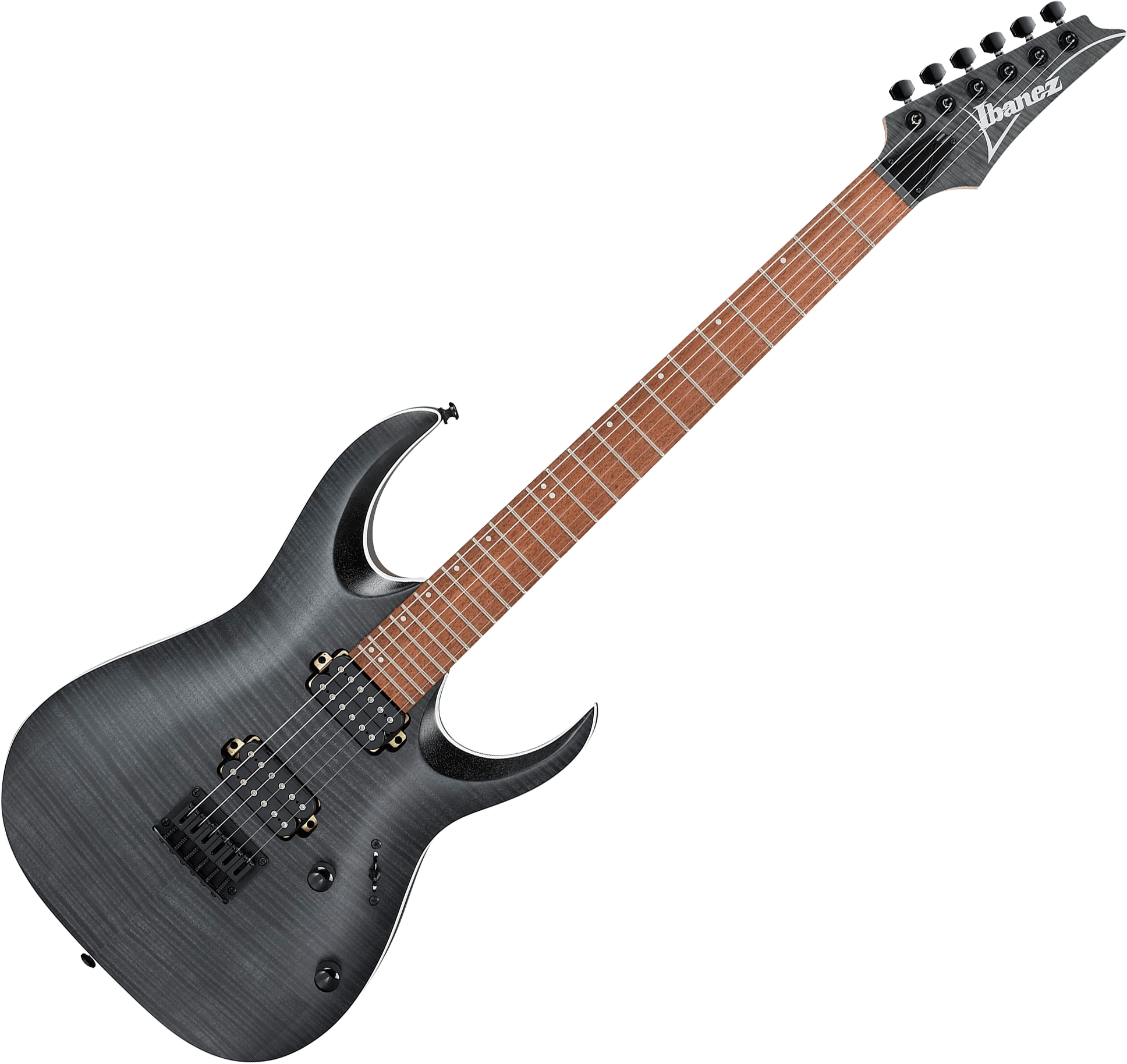 Guitare électrique solid body Ibanez RGA42FM TGF Standard - transparent ...