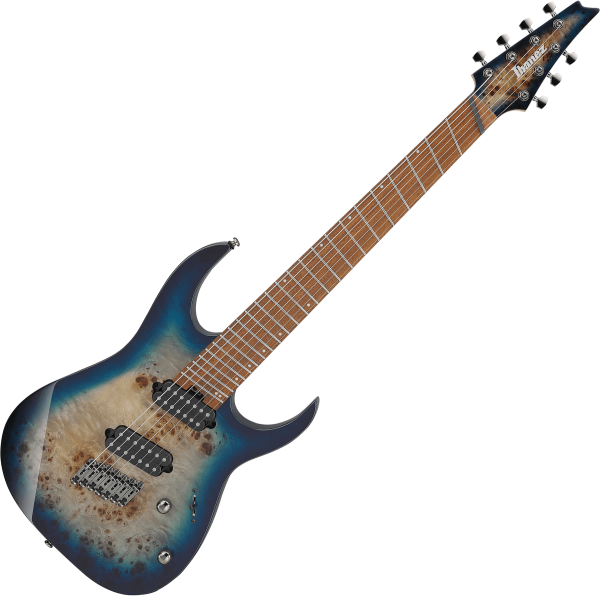 Ibanez Standard RGMS7PB CBS 7-String - cosmic blue starburst Str shape ...