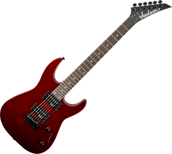 Jackson JS Series Dinky JS12 - metallic red Guitare électrique métal