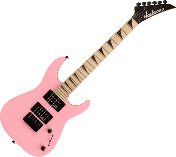 Jackson Dinky Minion JS1X - bubble gum Electric guitar for kids