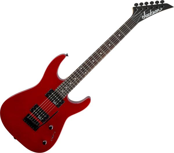 Jackson Dinky JS11 - metallic red Str shape electric guitar